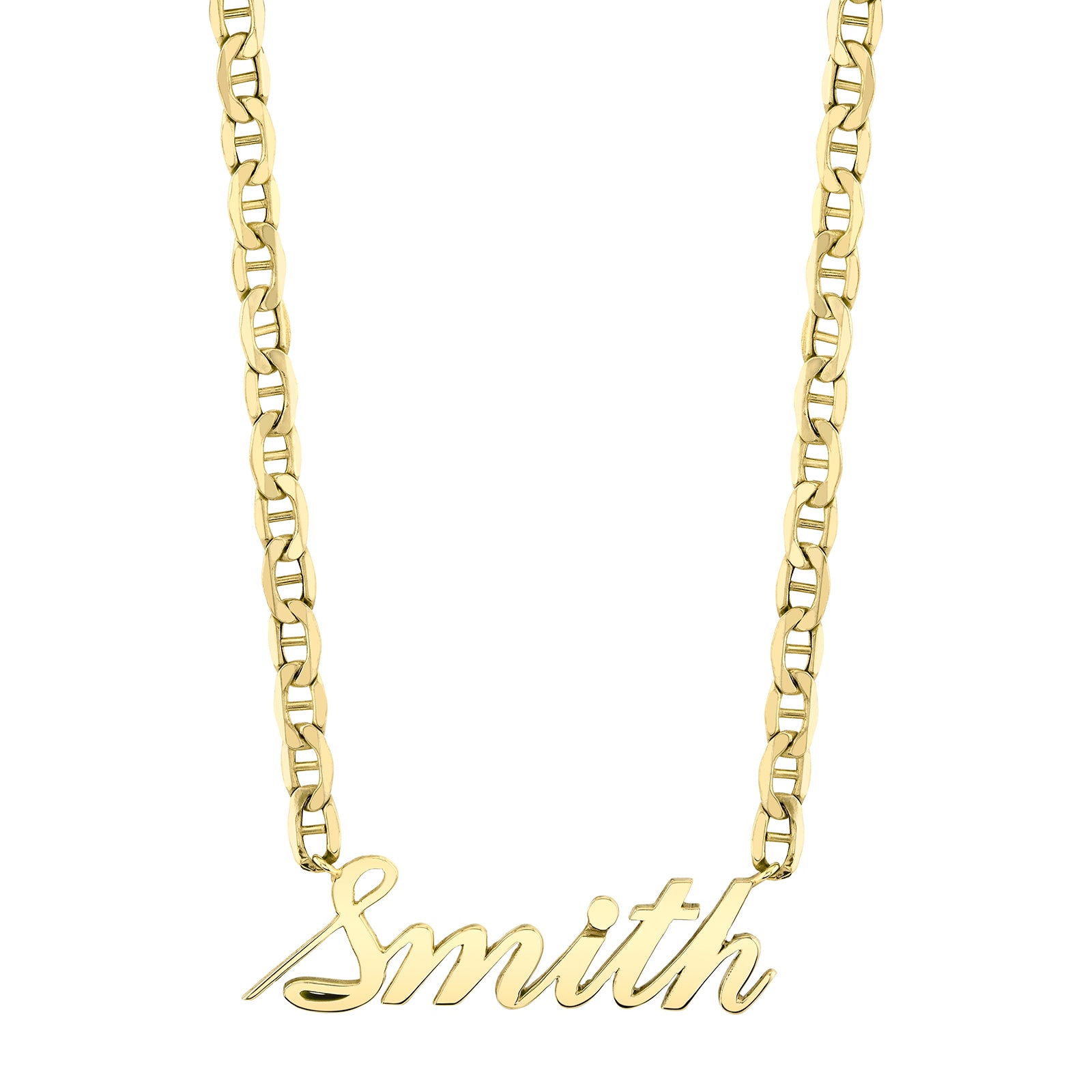Mariner Script Necklace – SMITH + MARA