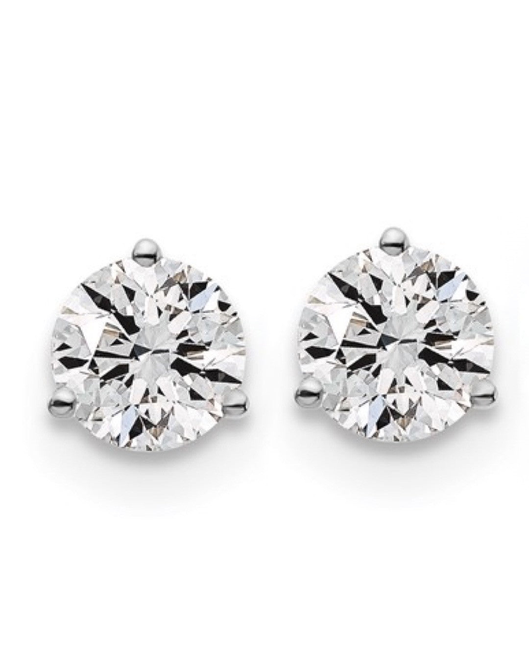 Lab Grown Diamond Stud Earrings 14K Gold 1.5–4ct | SMITH + MARA