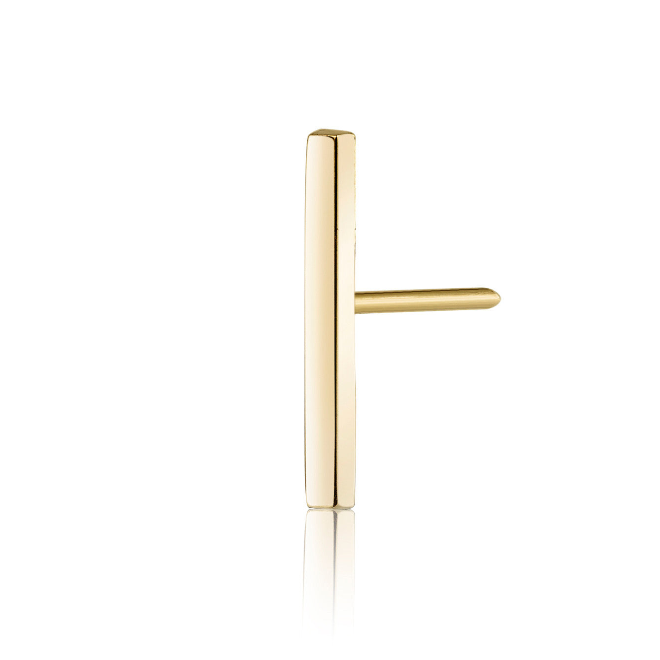 Gold Bar Stud – SMITH + MARA